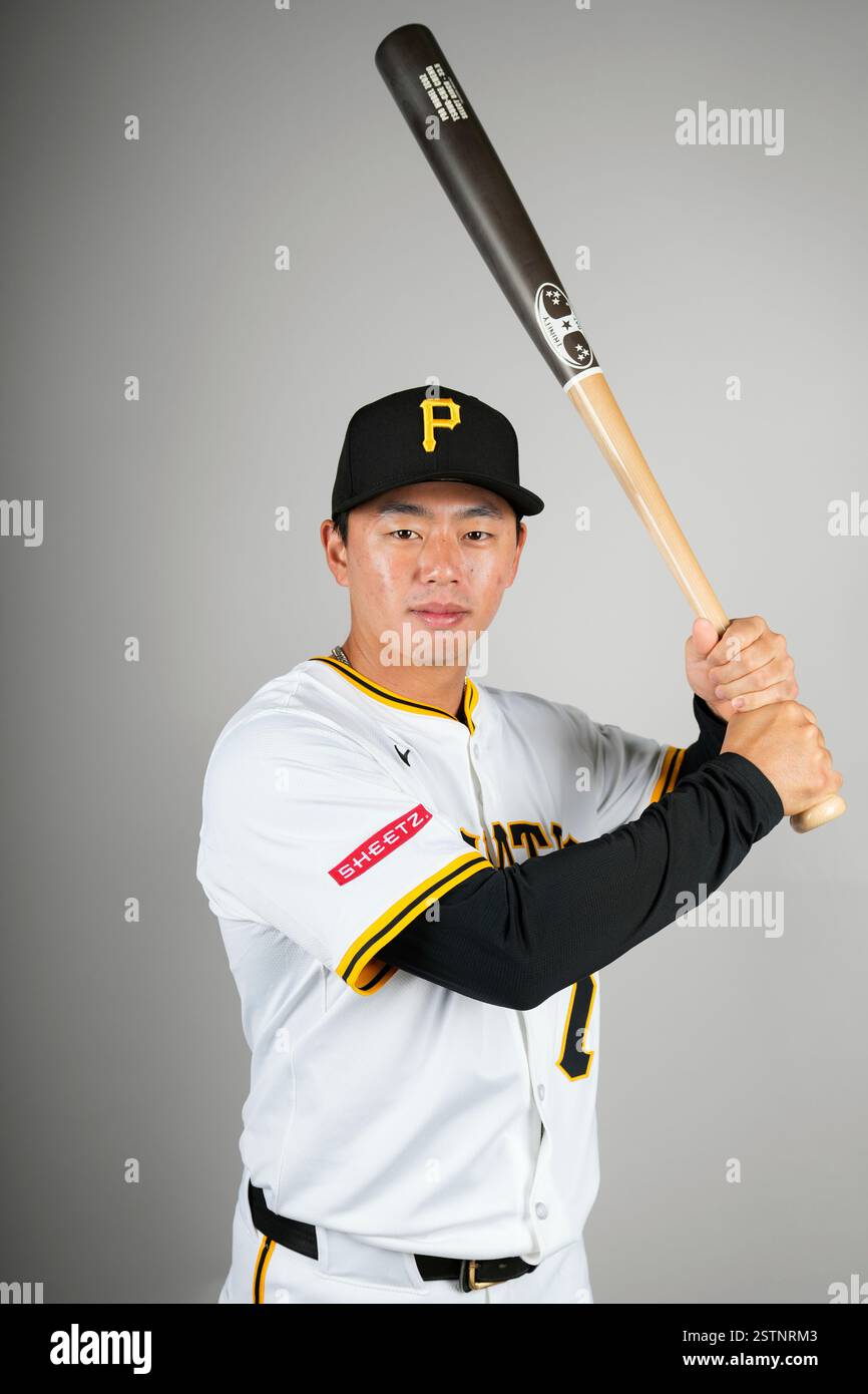 This is a 2025 photo of Tsung-Che Cheng of the Pittsburgh Pirates ...