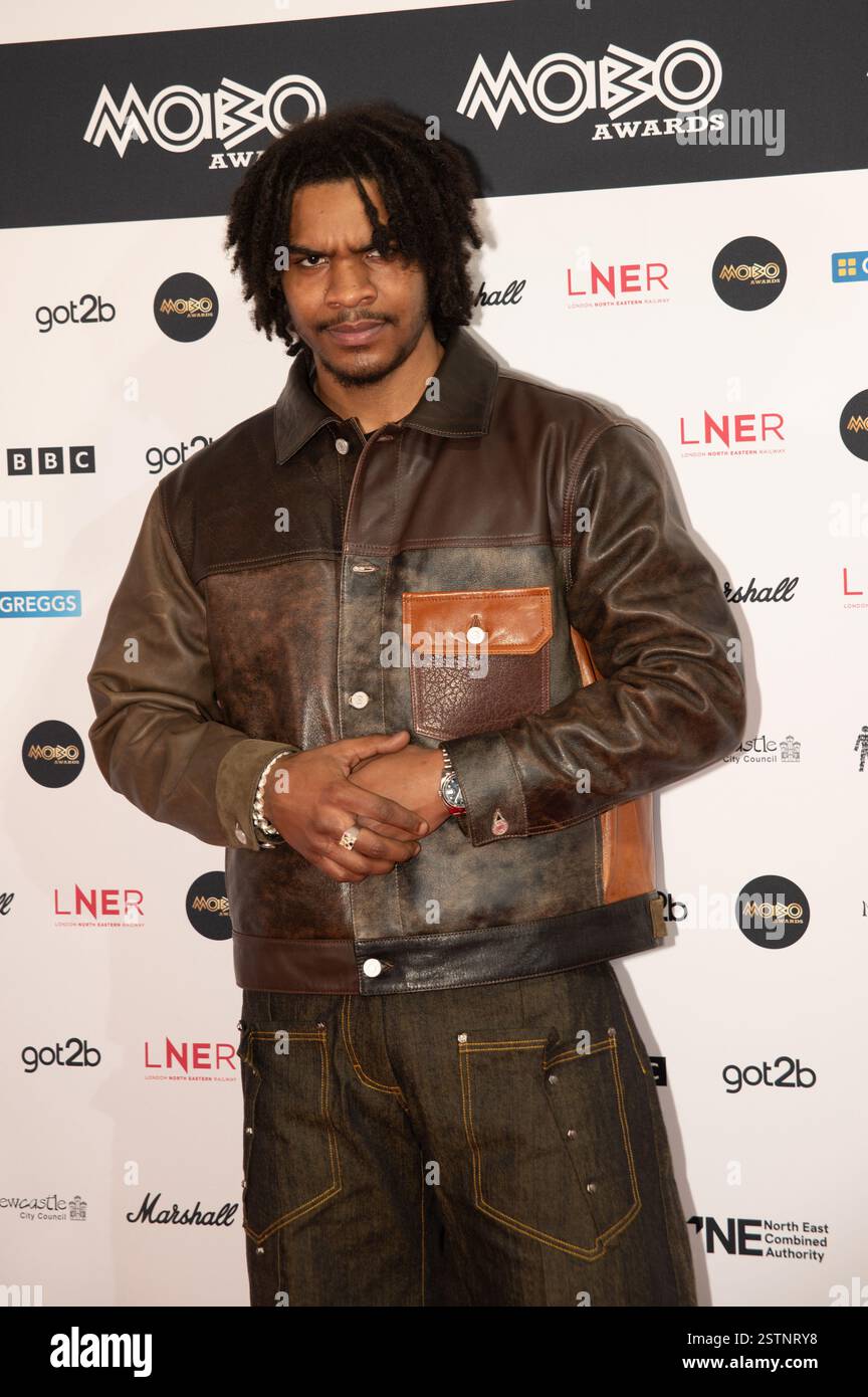 Newcastle, United Kingdom. 18th February 2025. Pozer on the red carpet ...