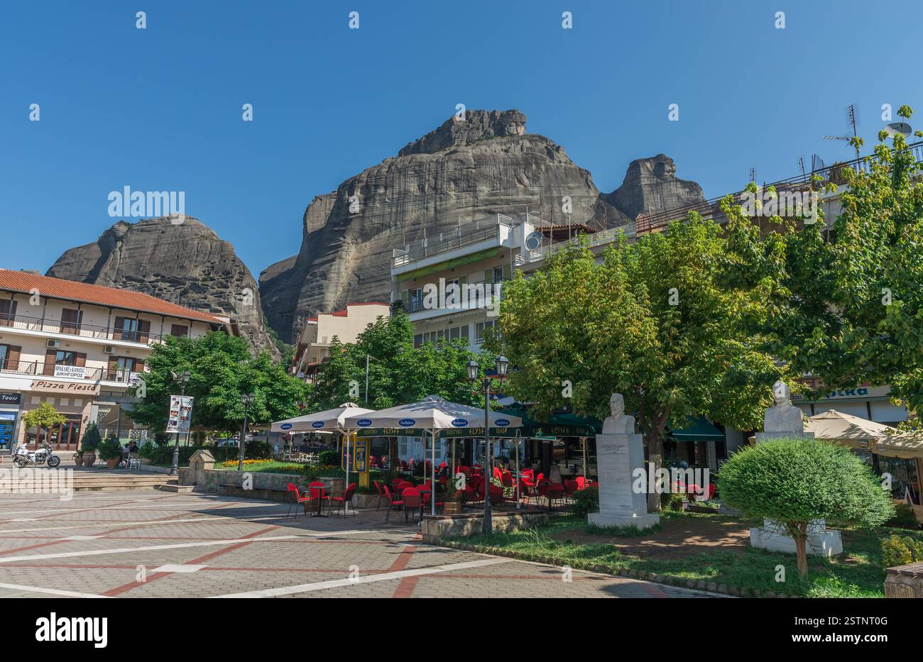 Kalambaka village in famous hi-res stock photography and images - Alamy