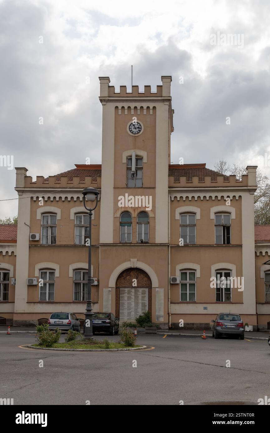 Clinic center building public hospital in belgrade hi-res stock ...