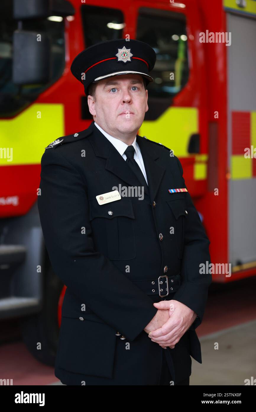 Northern Ireland Fire and Rescue Service (NIFRS) area commander David ...