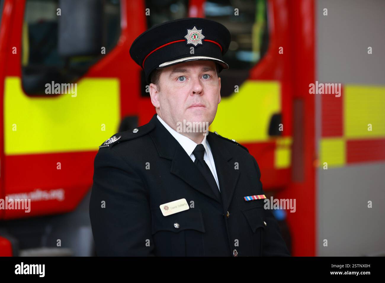 Northern Ireland Fire and Rescue Service (NIFRS) area commander David ...