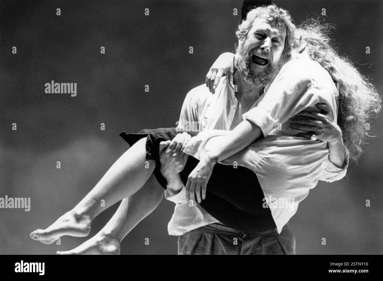 John Wood (Lear), Alex Kingston (Cordelia) in KING LEAR by Shakespeare ...