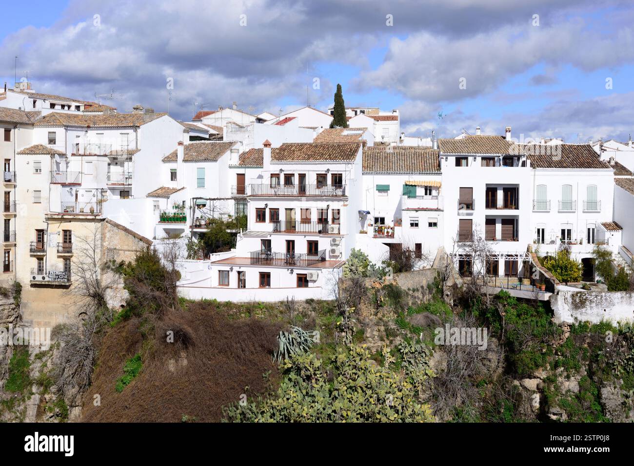 Ronda spain street view hi-res stock photography and images - Alamy