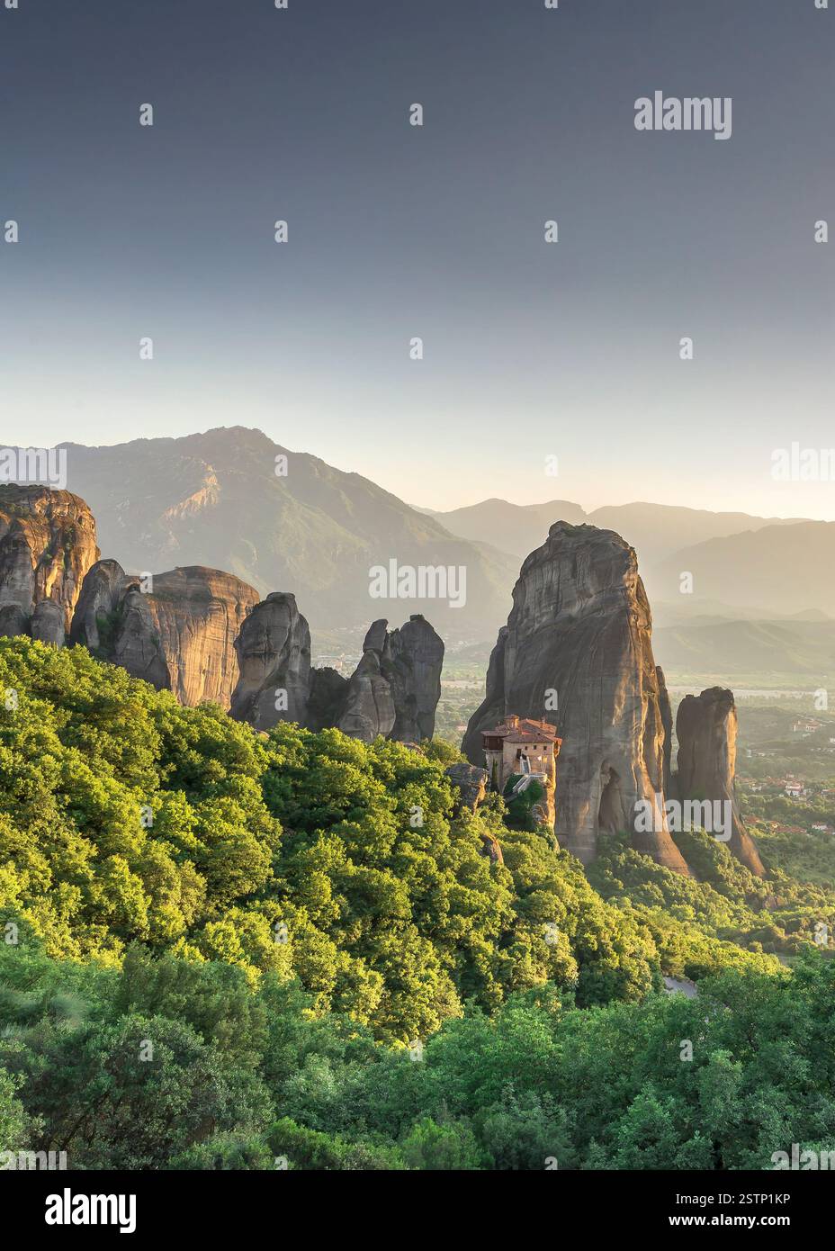 Meteora monastery rousanou hi-res stock photography and images - Alamy