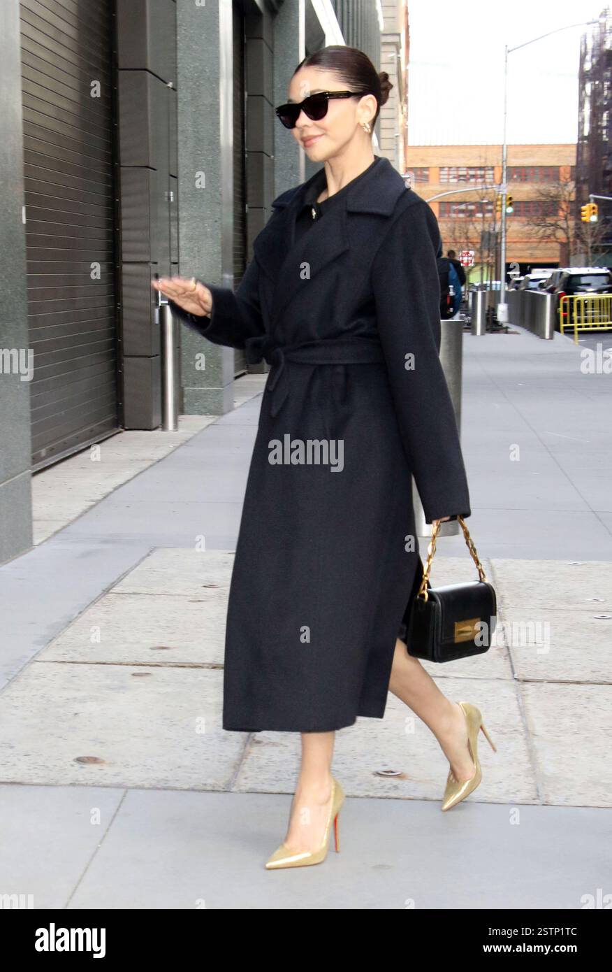 New York, NY, USA. 19th Feb, 2025. Sarah Hyland seen at The View on ...