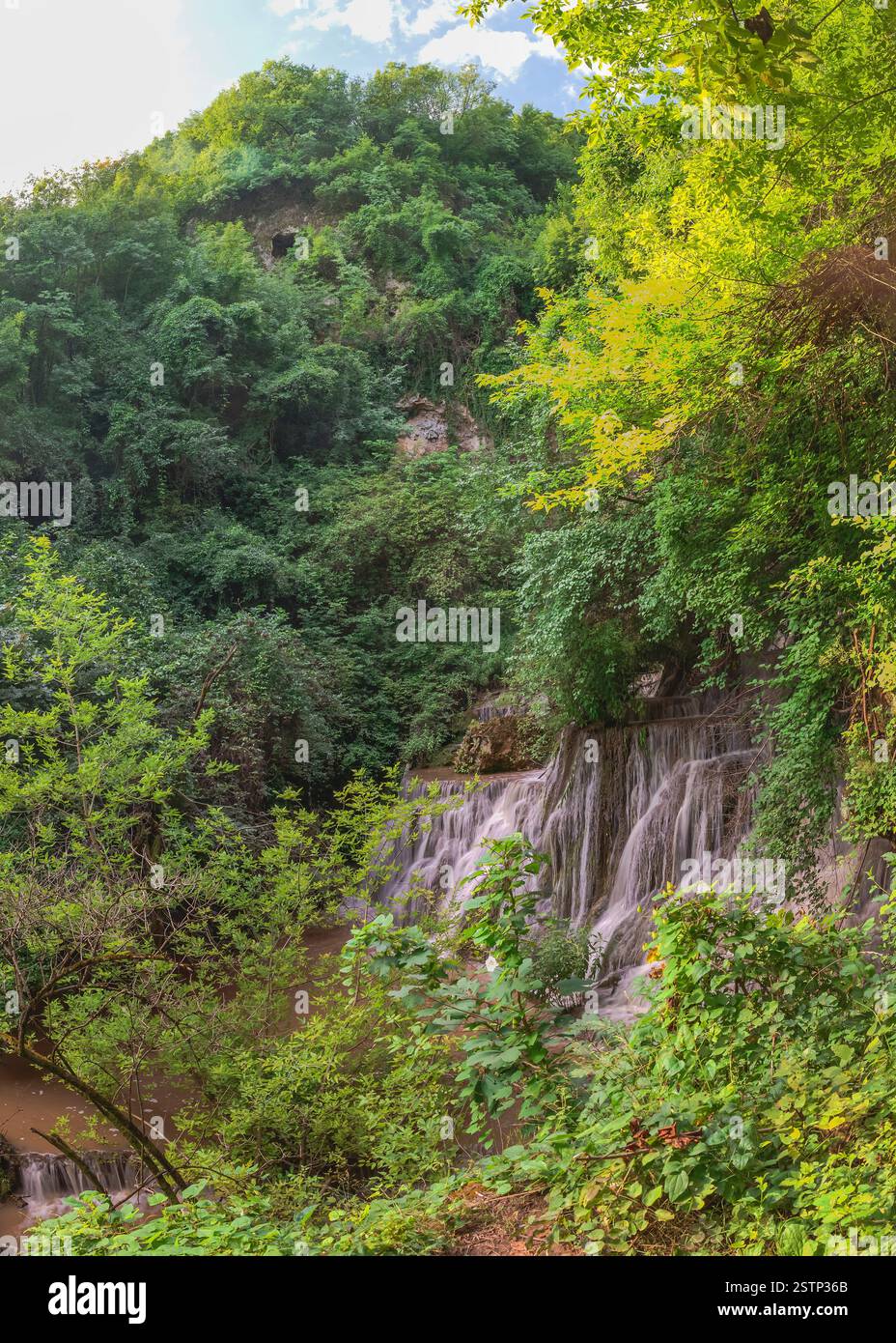 Krushuna waterfalls in Bulgaria Stock Photo - Alamy