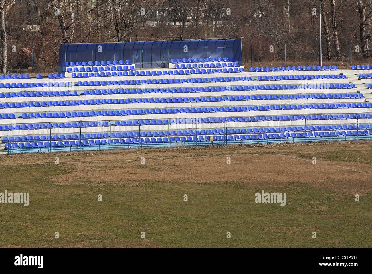 Small Stadium Stands Stock Photo - Alamy