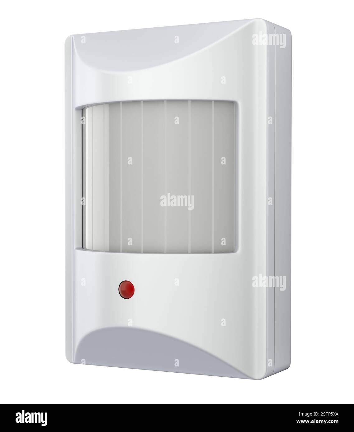 PIR motion detector isolated on white background Stock Photo - Alamy