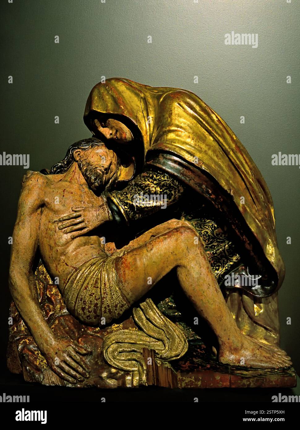 Pieta 1600 by Spanish Sculptor Fine Art Museum, Budapest, Hungarian ...