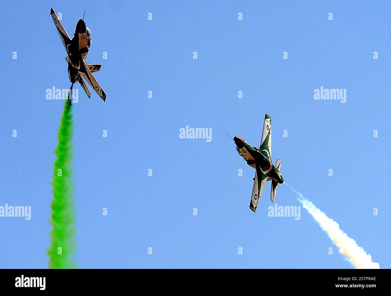 Pakistan Air Force world-renowned Sherdil Squadron Aircrafts present a ...