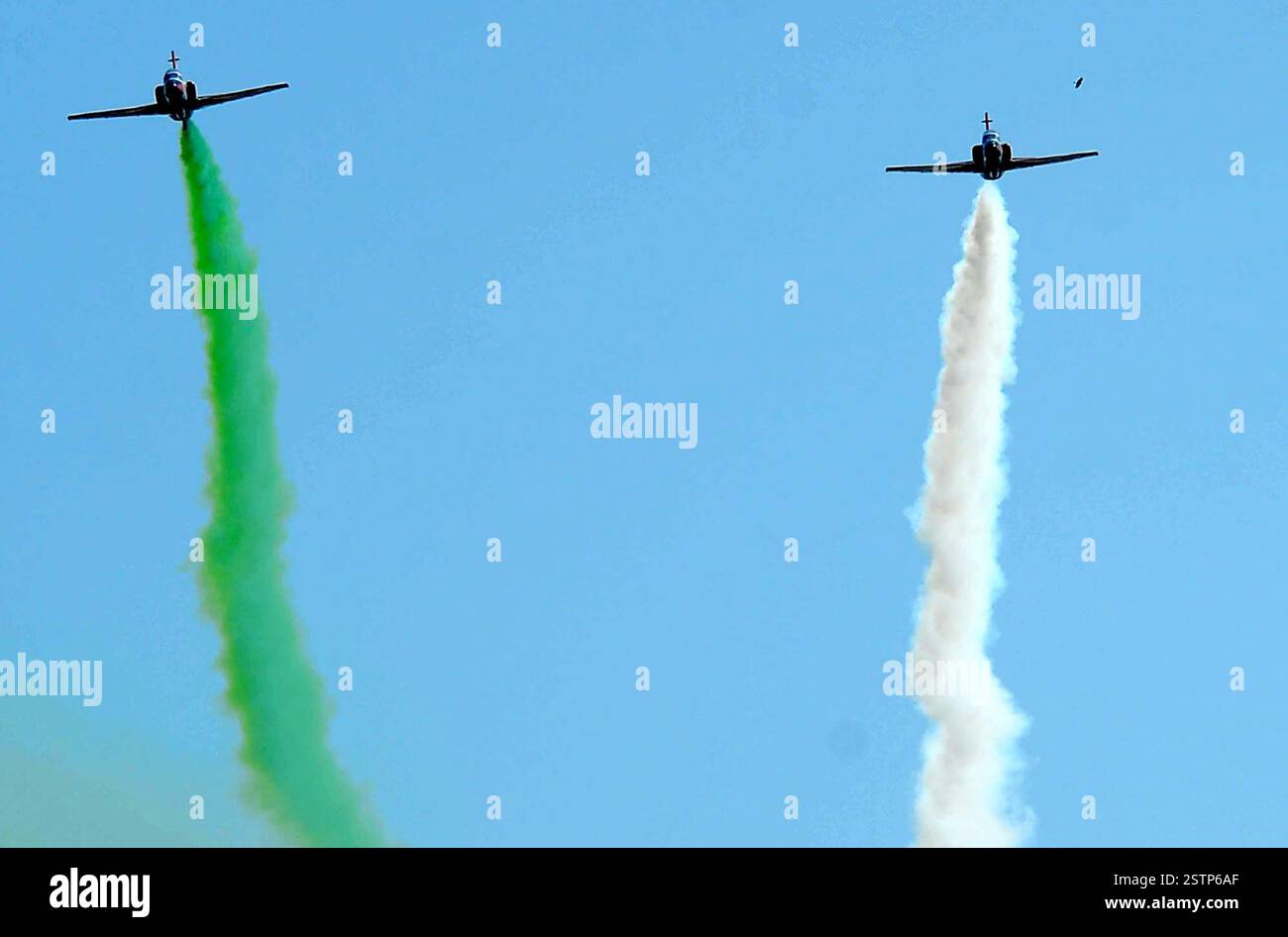 Pakistan Air Force world-renowned Sherdil Squadron Aircrafts present a ...
