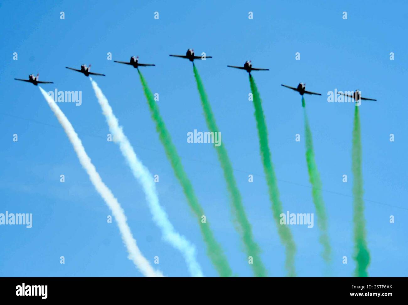 Pakistan Air Force world-renowned Sherdil Squadron Aircrafts present a ...
