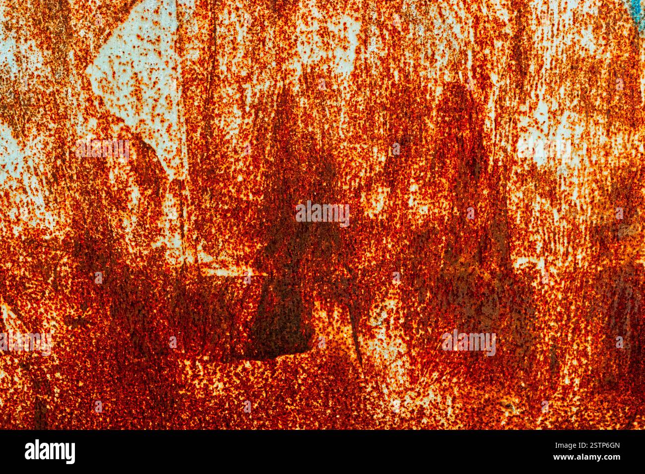 Weathered texture of old painted in white iron sheet Stock Photo - Alamy