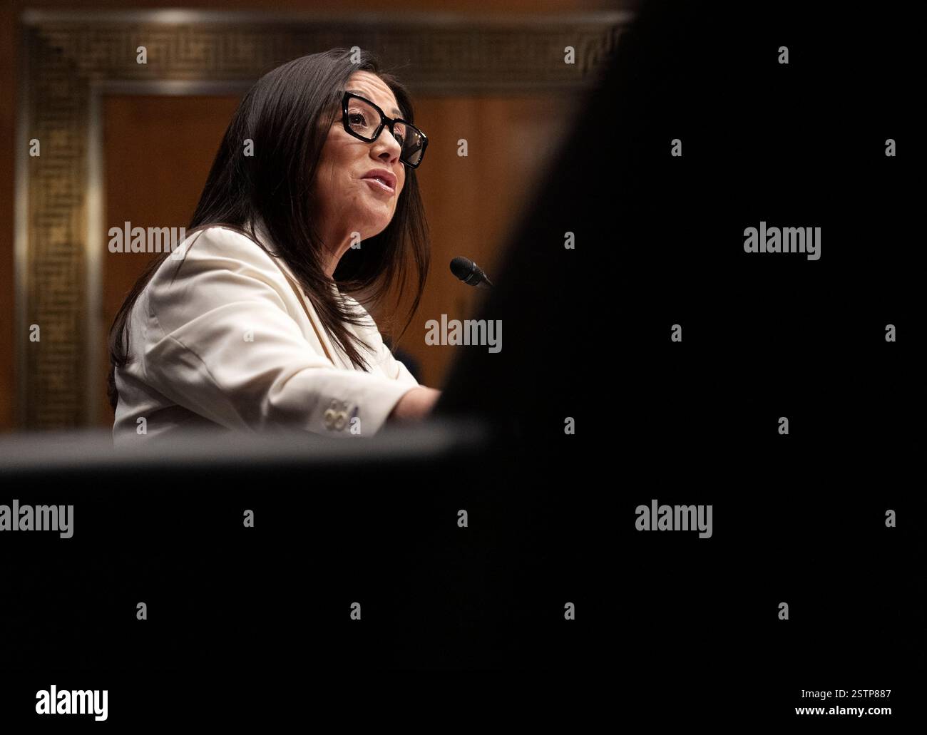 Lori Chavez-DeRemer attends a hearing of the Senate Health, Education ...