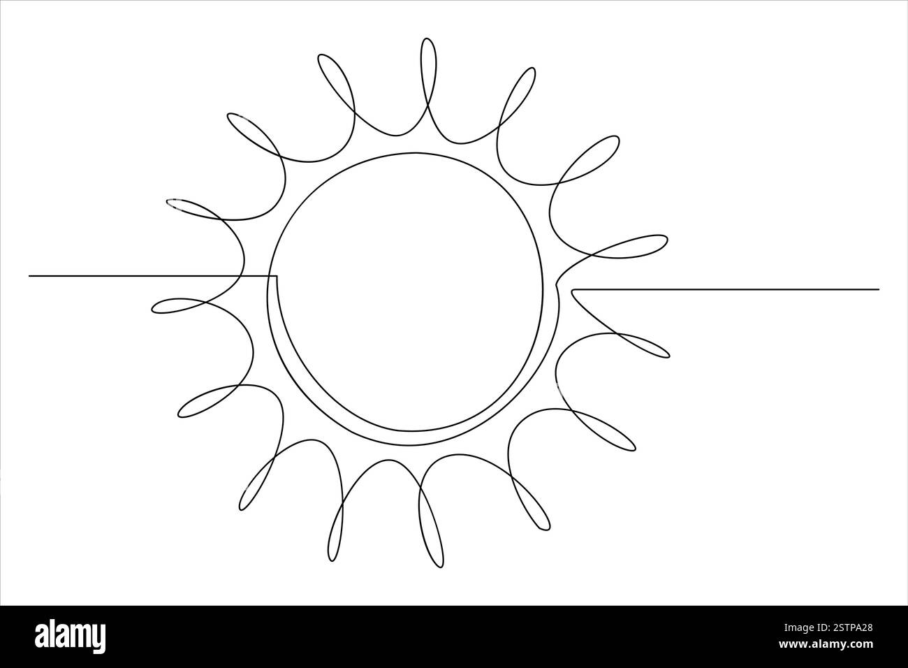 Sun contour hi-res stock photography and images - Alamy