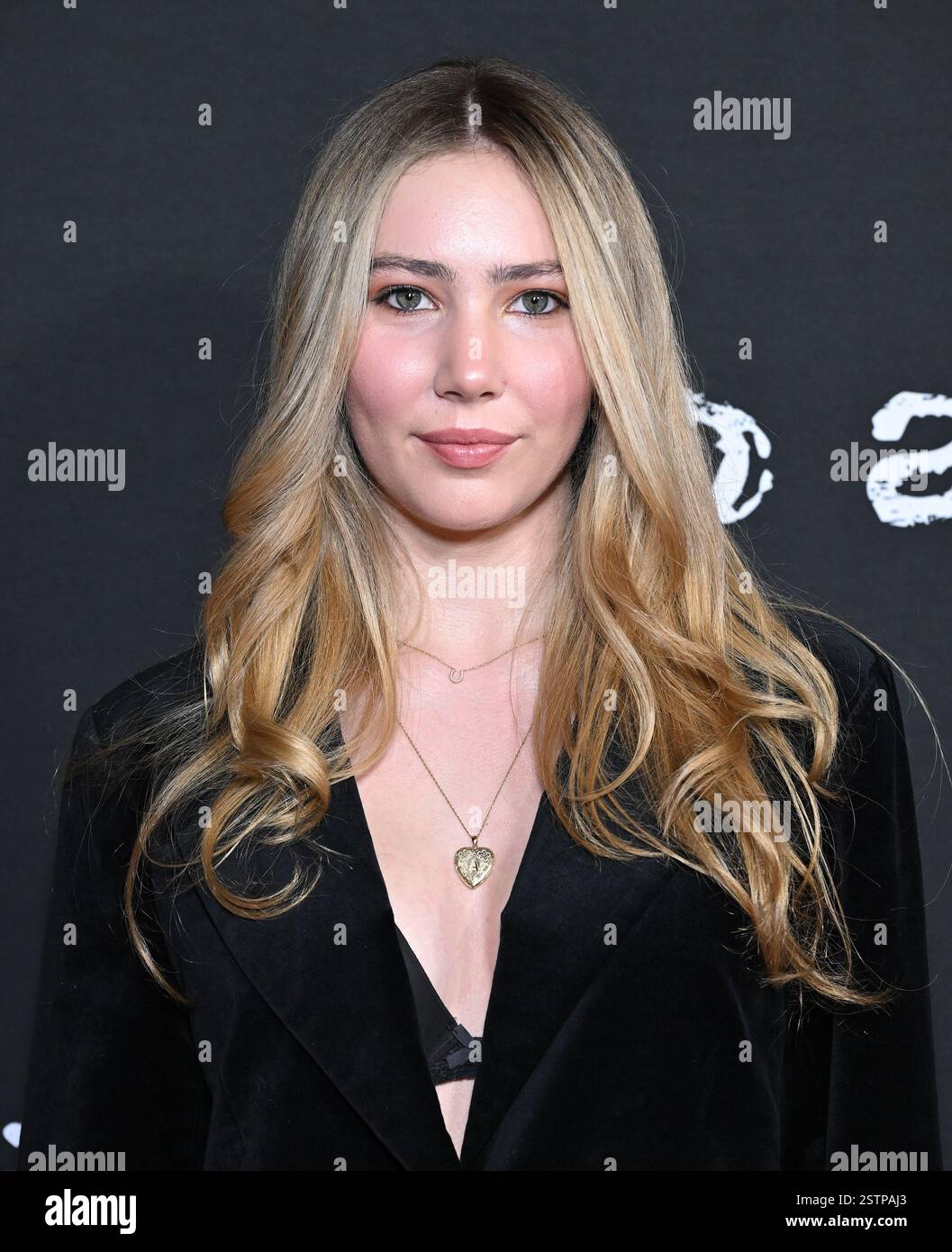 West Hollywood, USA. 18th Feb, 2025. Ayden Grace arriving to the ‘No ...