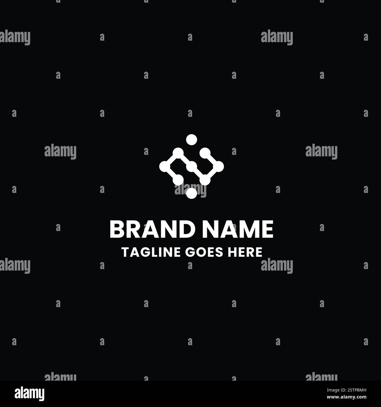 Abstract Tech Icon Logo Stock Vector Image & Art - Alamy