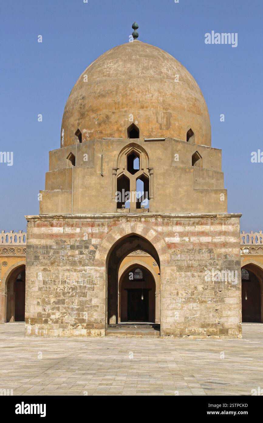 Dome Containing the Ablutions Fountain in Courtyard of the Ibn Tulun ...