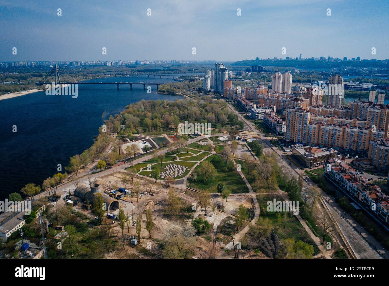 Kiev ukraine aerial view hi-res stock photography and images - Alamy