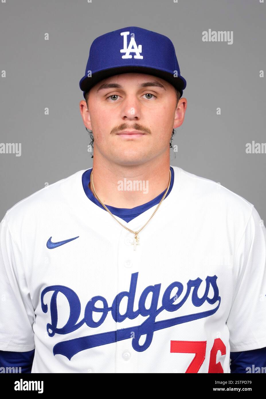 This is a 2025 photo of infielder Alex Freeland of the Los Angeles ...