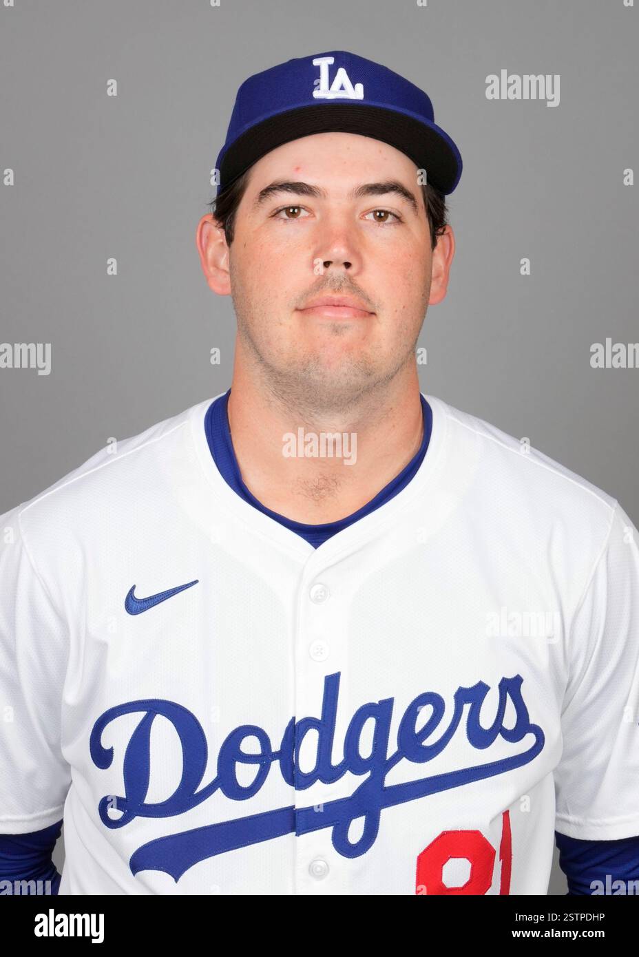 This is a 2025 photo of pitcher Jack Little of the Los Angeles Dodgers ...