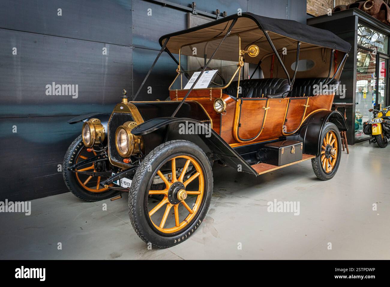Vintage car moyer open tourer 5 3 litre hi-res stock photography and ...