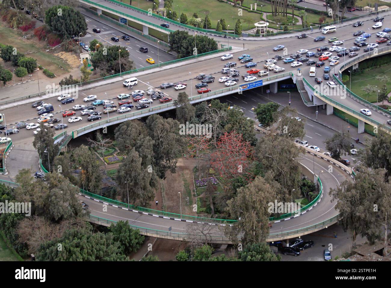 Traffic Jam Cairo Stock Photo - Alamy
