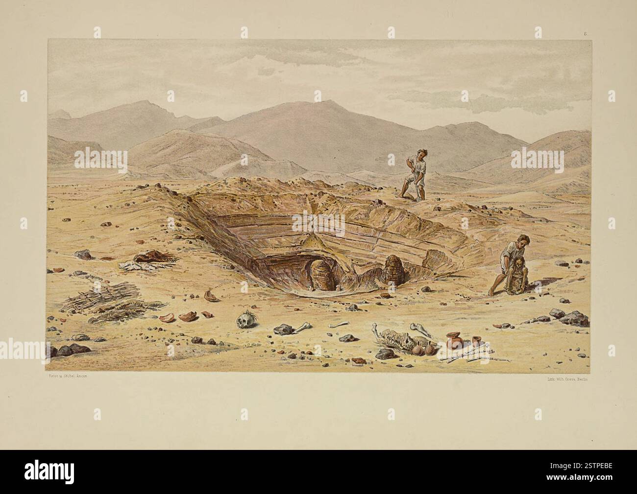 Exposed graves hi-res stock photography and images - Alamy