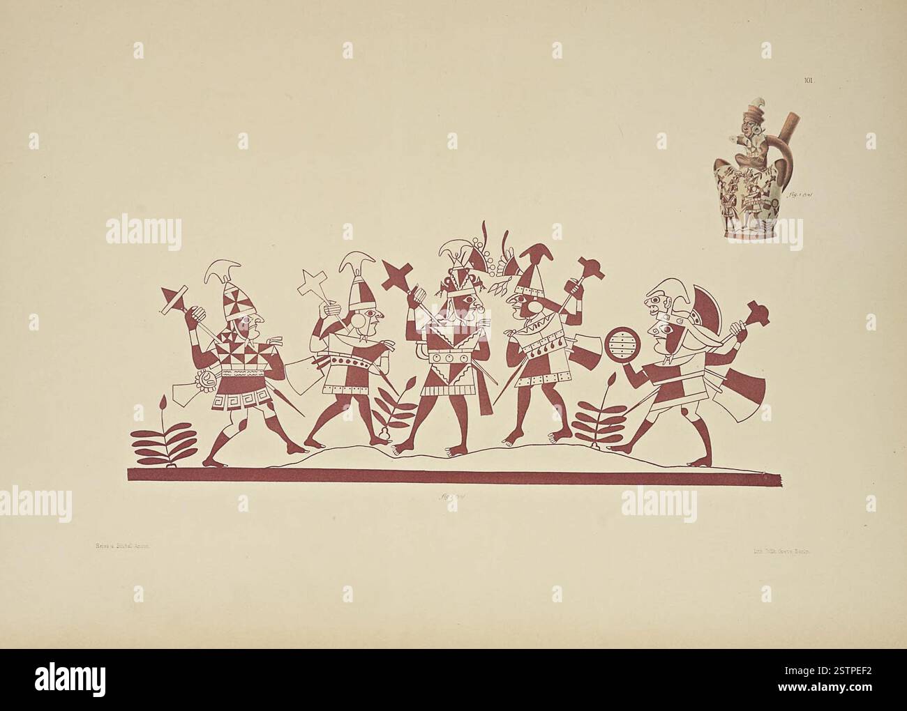 Inca empire lithograph hi-res stock photography and images - Alamy