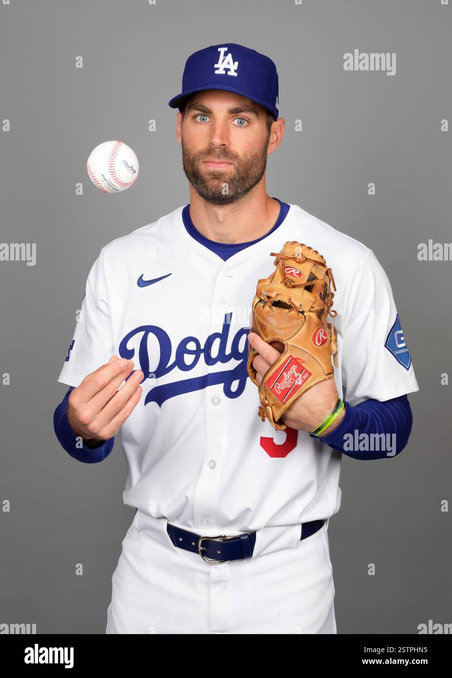 This is a 2025 photo of outfielder Chris Taylor of the Los Angeles ...