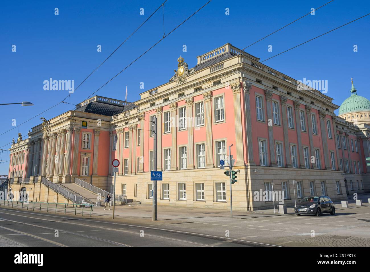 Brandenburger Landtag, Alter Markt, Potsdam, Brandenburg, Deutschland ...