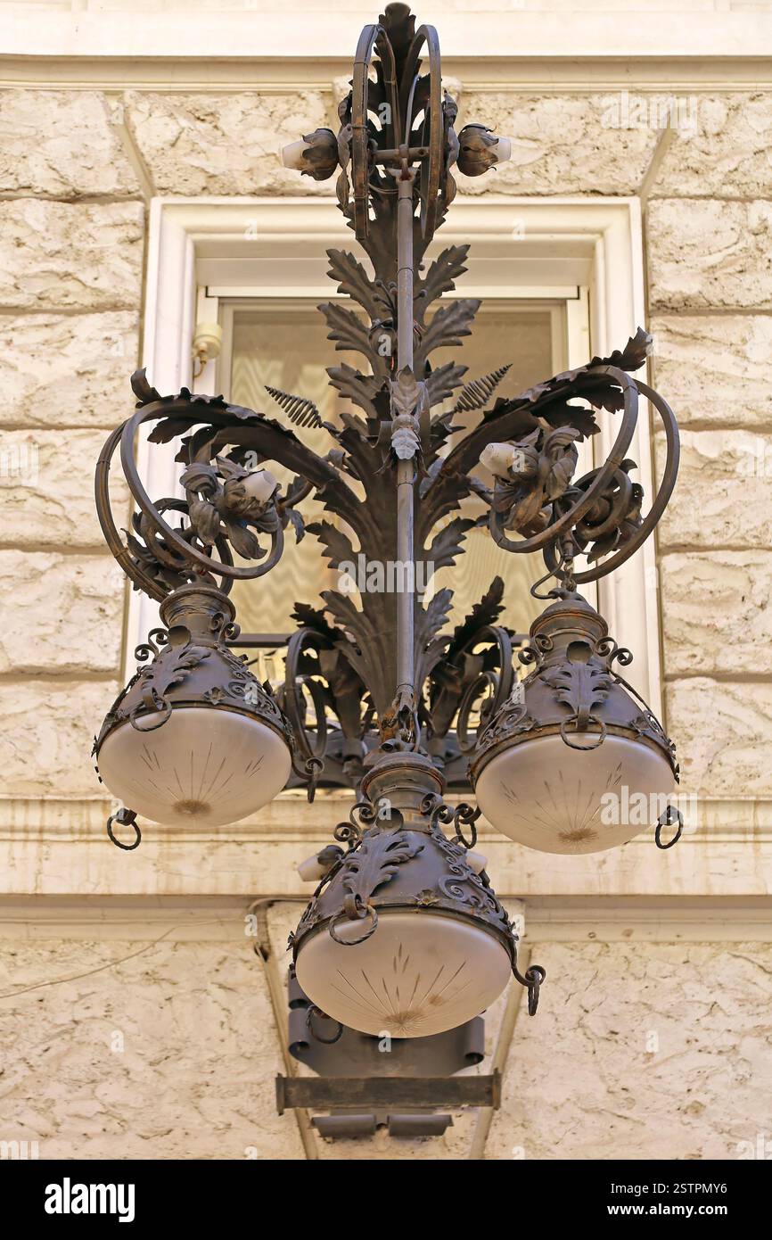 Street Lamp Rome Stock Photo - Alamy