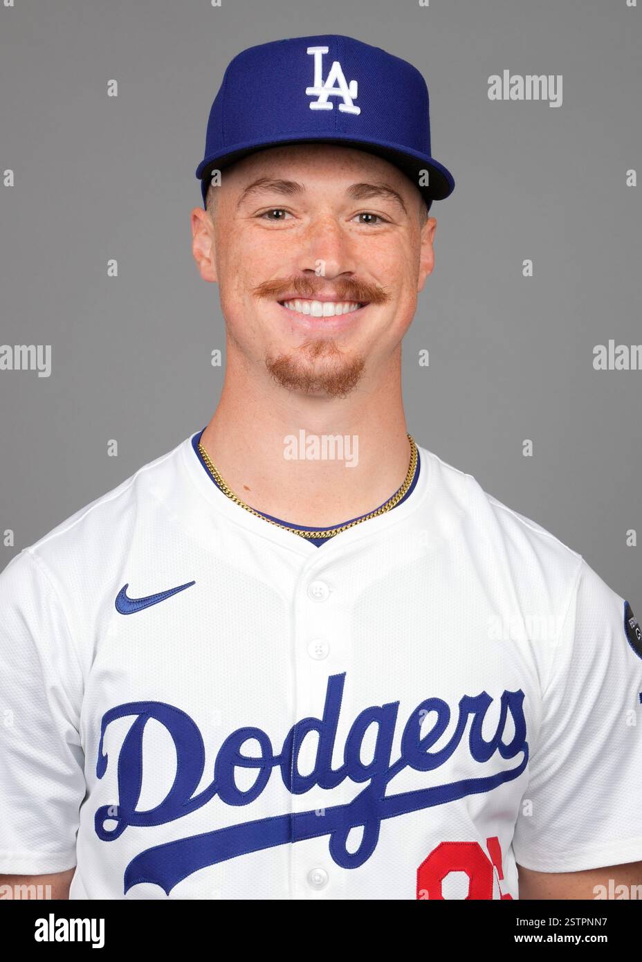 This is a 2025 photo of pitcher Jack Dreyer of the Los Angeles Dodgers ...