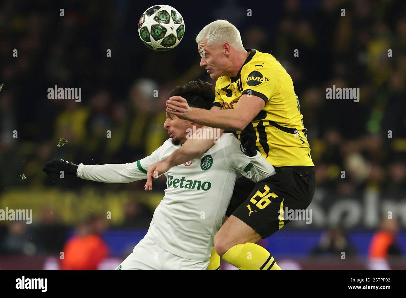 Dortmund, Deutschland. 19th Feb, 2025. Dortmund on February 19, 2025 Uefa Champions League ...