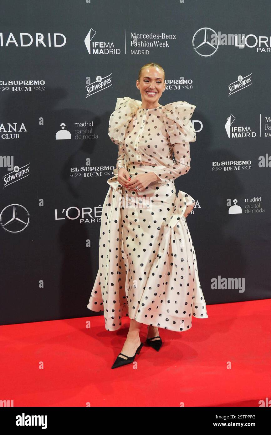 Madrid, Spain. 18th Feb, 2025. Journalist Isabel Forner at photocall ...
