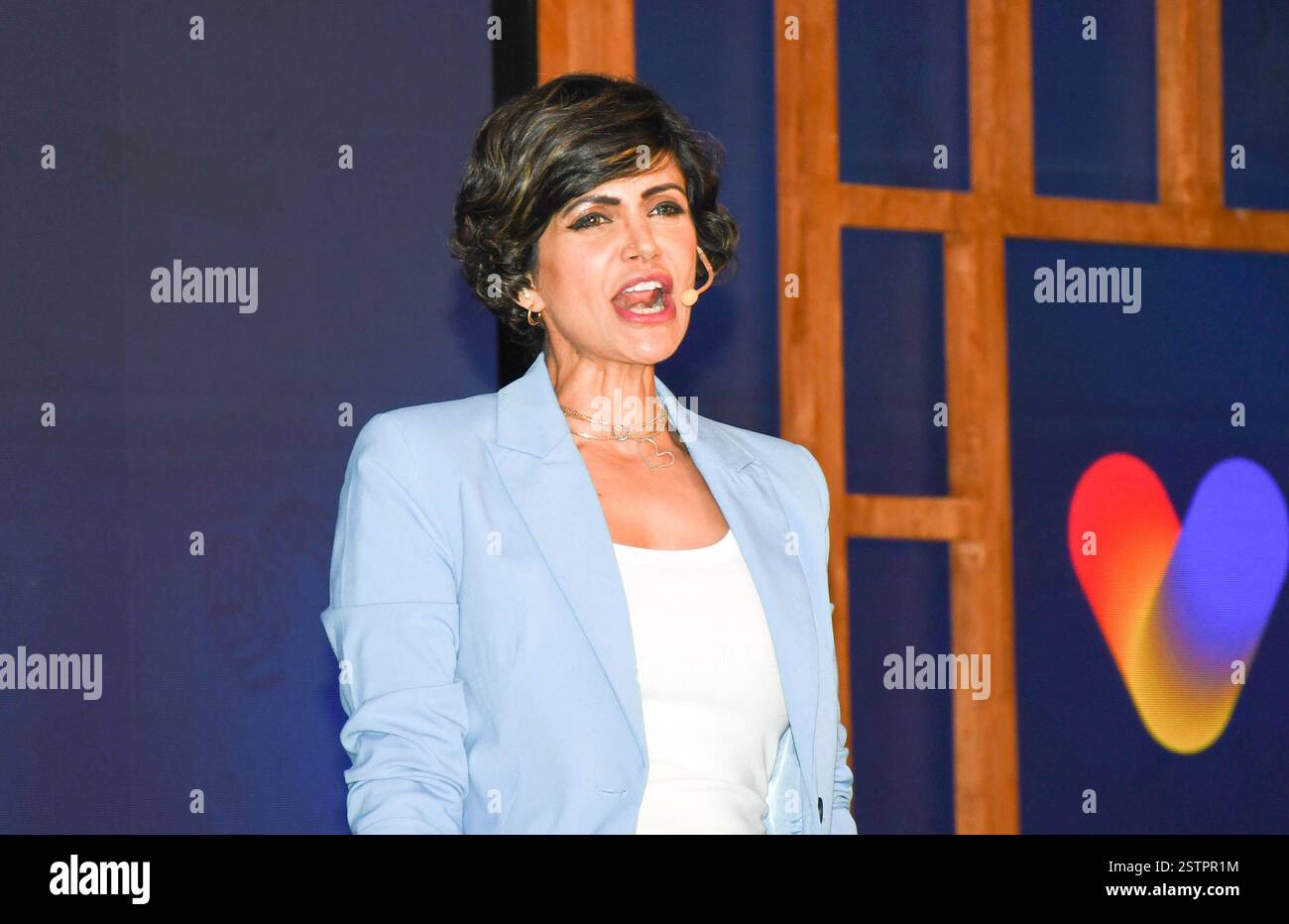 Mumbai, India. 19th Feb, 2025. Indian television presenter and actress ...