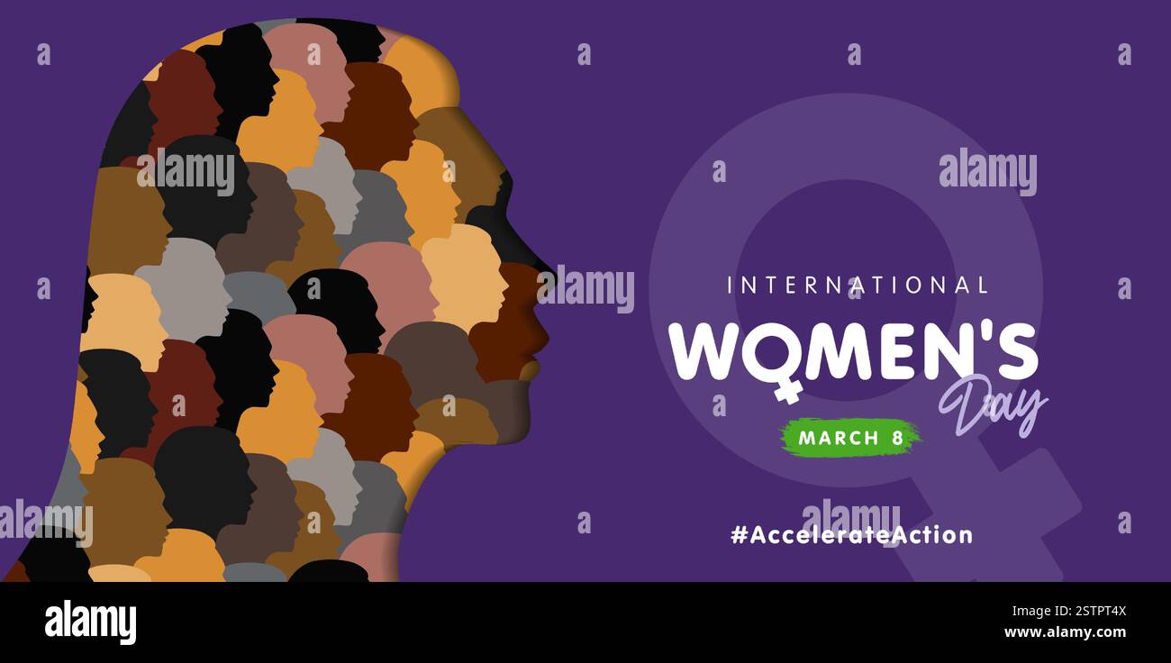 Face girl womens day Stock Vector Images - Alamy