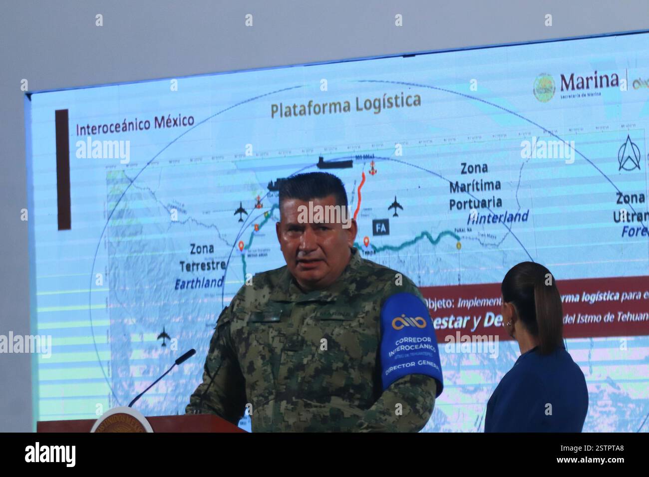 Mexico City, Mexico. 19th Feb, 2025. Juan Carlos Vera Minjares, General ...