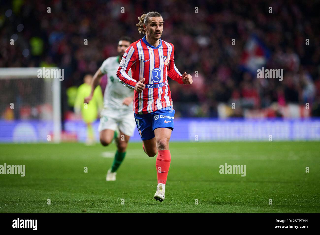 Madrid, Spain. 04th Feb, 2025. Atletico de Madrid's Antoine Griezmann during Spanish Kings Cup ...