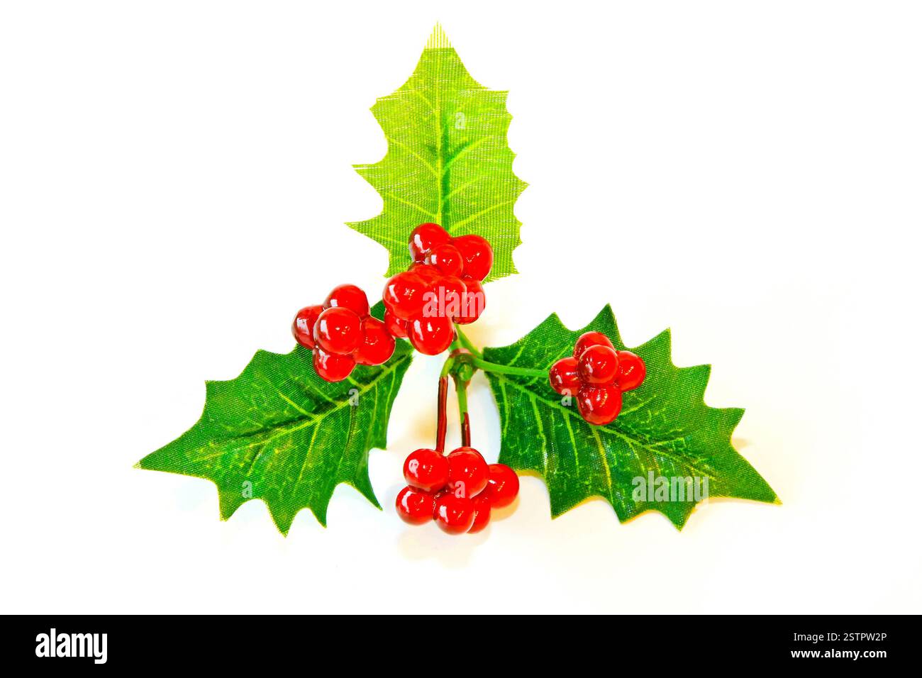 Christmas red background mistletoe hi-res stock photography and images ...