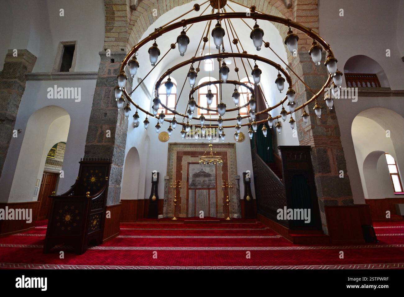 The Ortahisar Fatih Mosque, located in Trabzon, Turkey, was originally ...