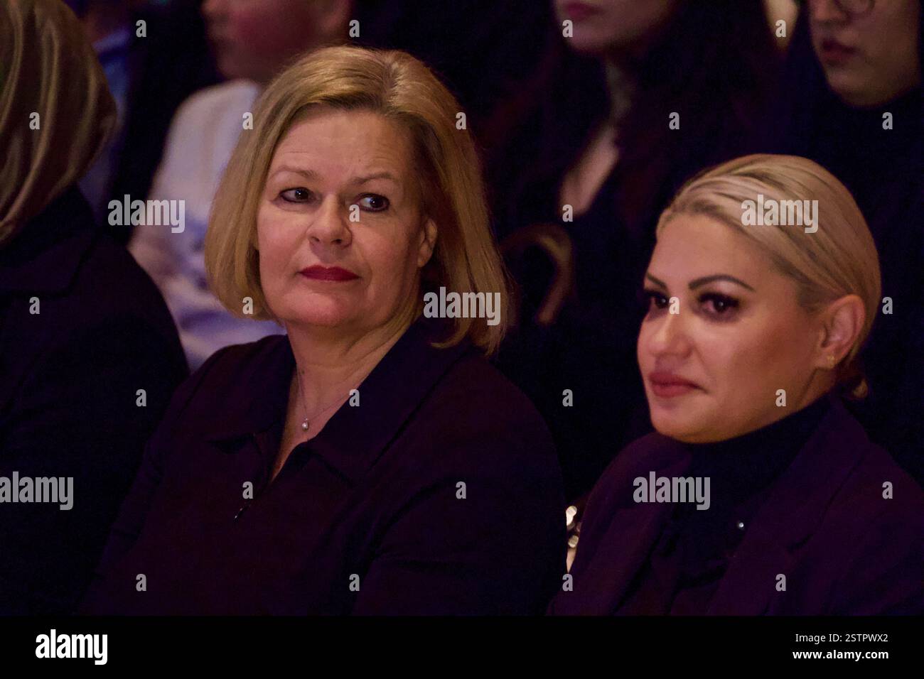 Hanau, Germany. February 19, 2025. An official commemoration ceremony ...