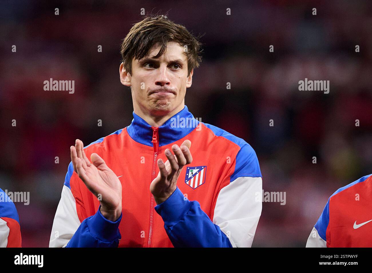 Madrid, Spain. 04th Feb, 2025. Atletico de Madrid's Robin Le Normand ...