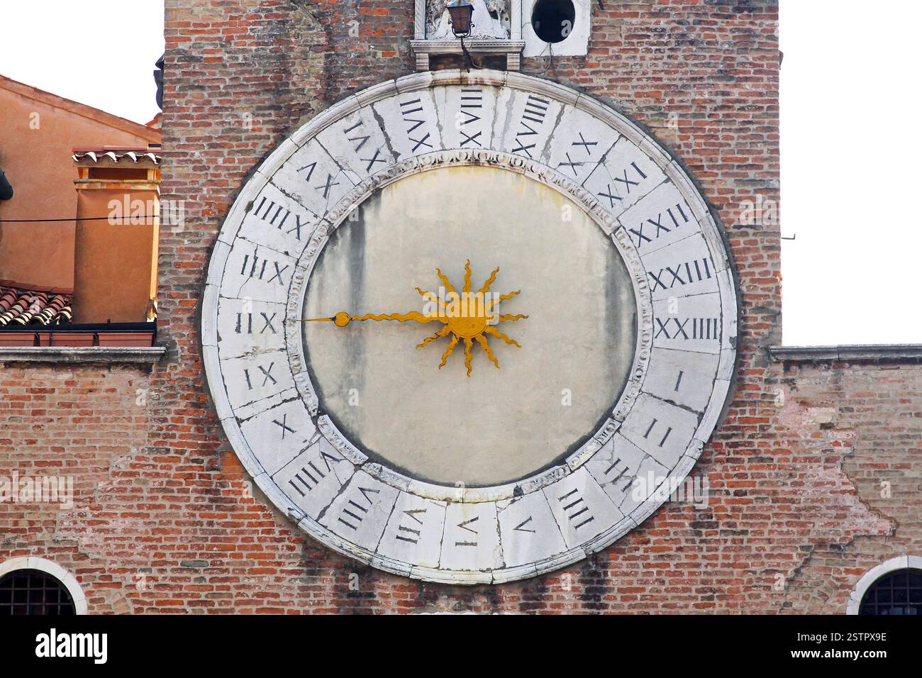San Giacomo clock Stock Photo - Alamy