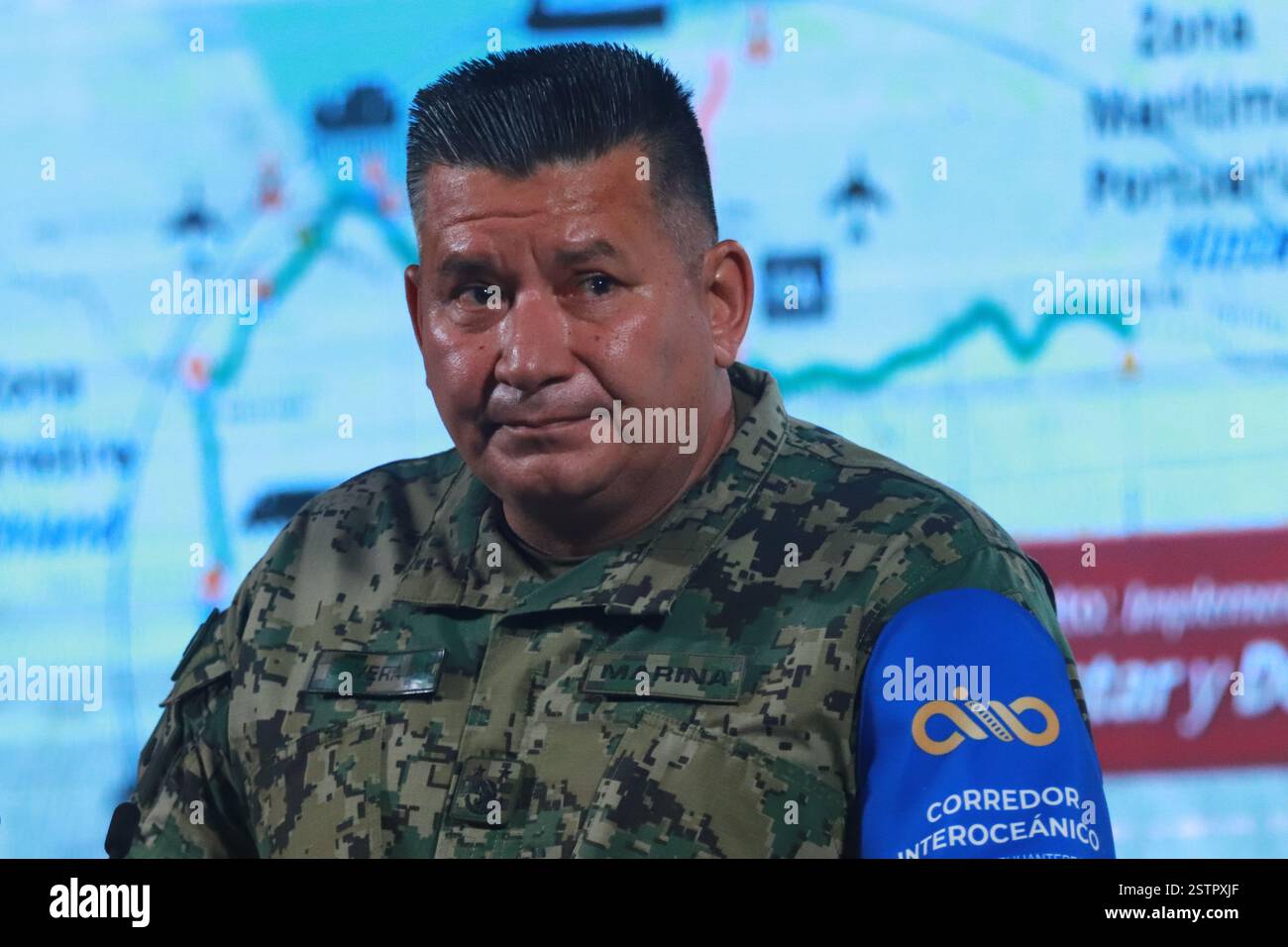 Mexico City, Mexico. 19th Feb, 2025. Juan Carlos Vera Minjares, General ...