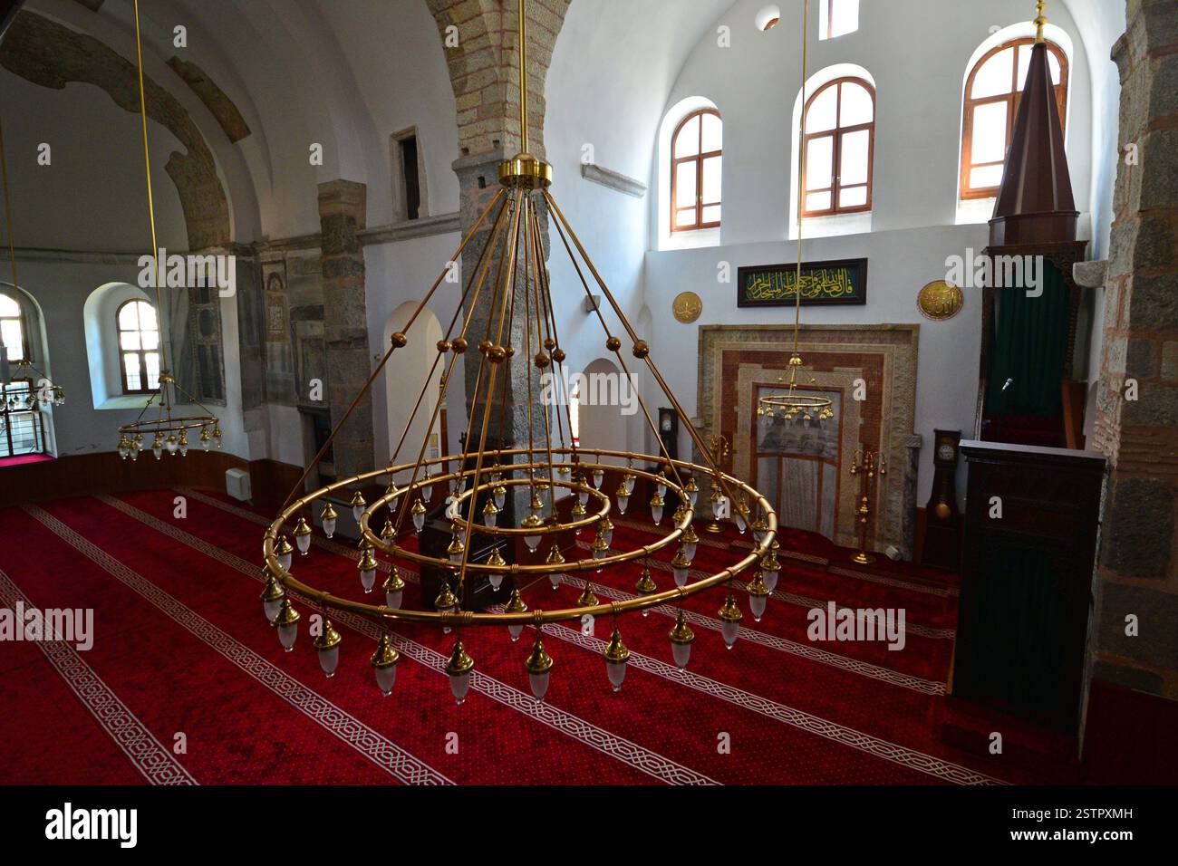 The Ortahisar Fatih Mosque, located in Trabzon, Turkey, was originally ...