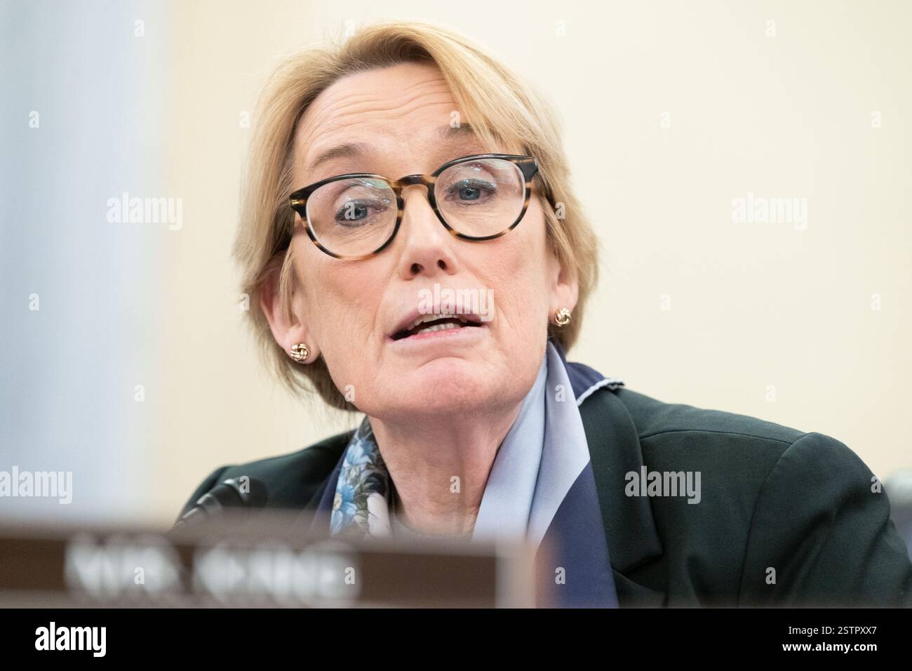 Washington, United States. 19th Feb, 2025. U.S. Senator Maggie Hassan ...