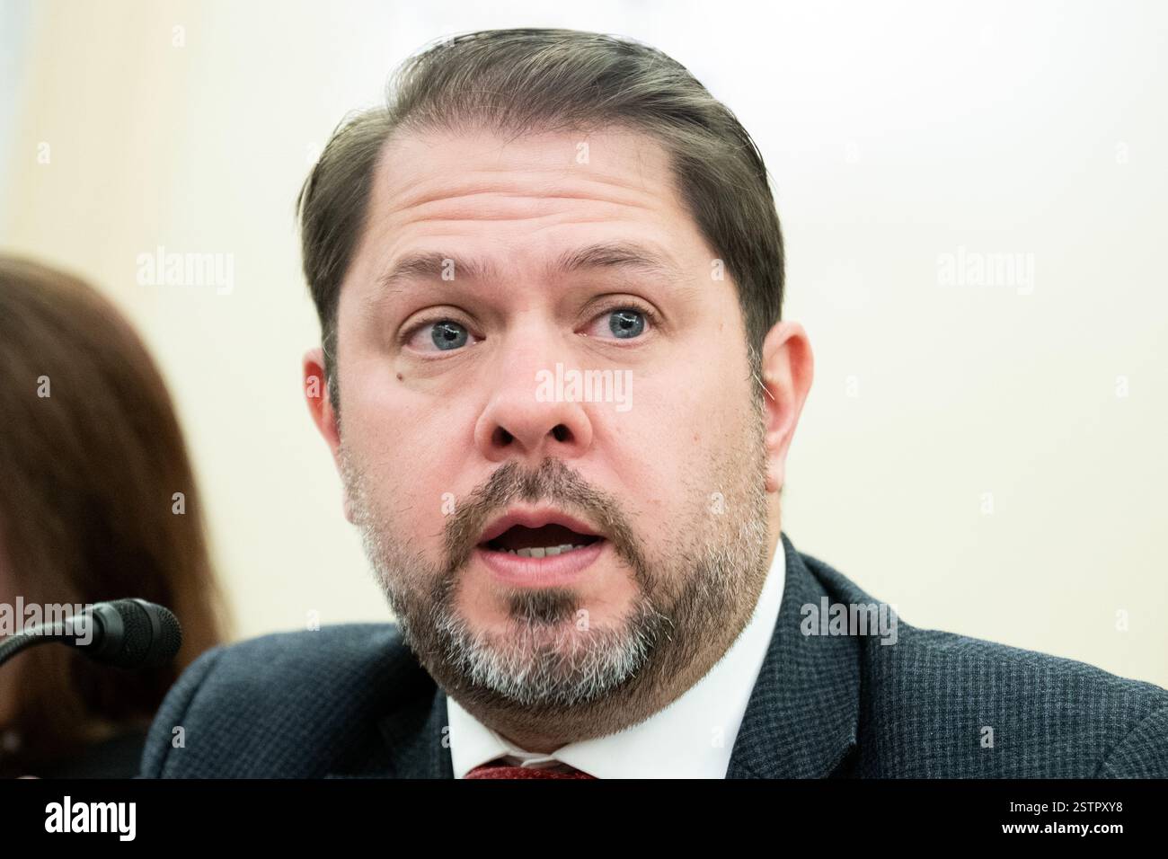 Washington, United States. 19th Feb, 2025. U.S. Senator Ruben Gallego ...