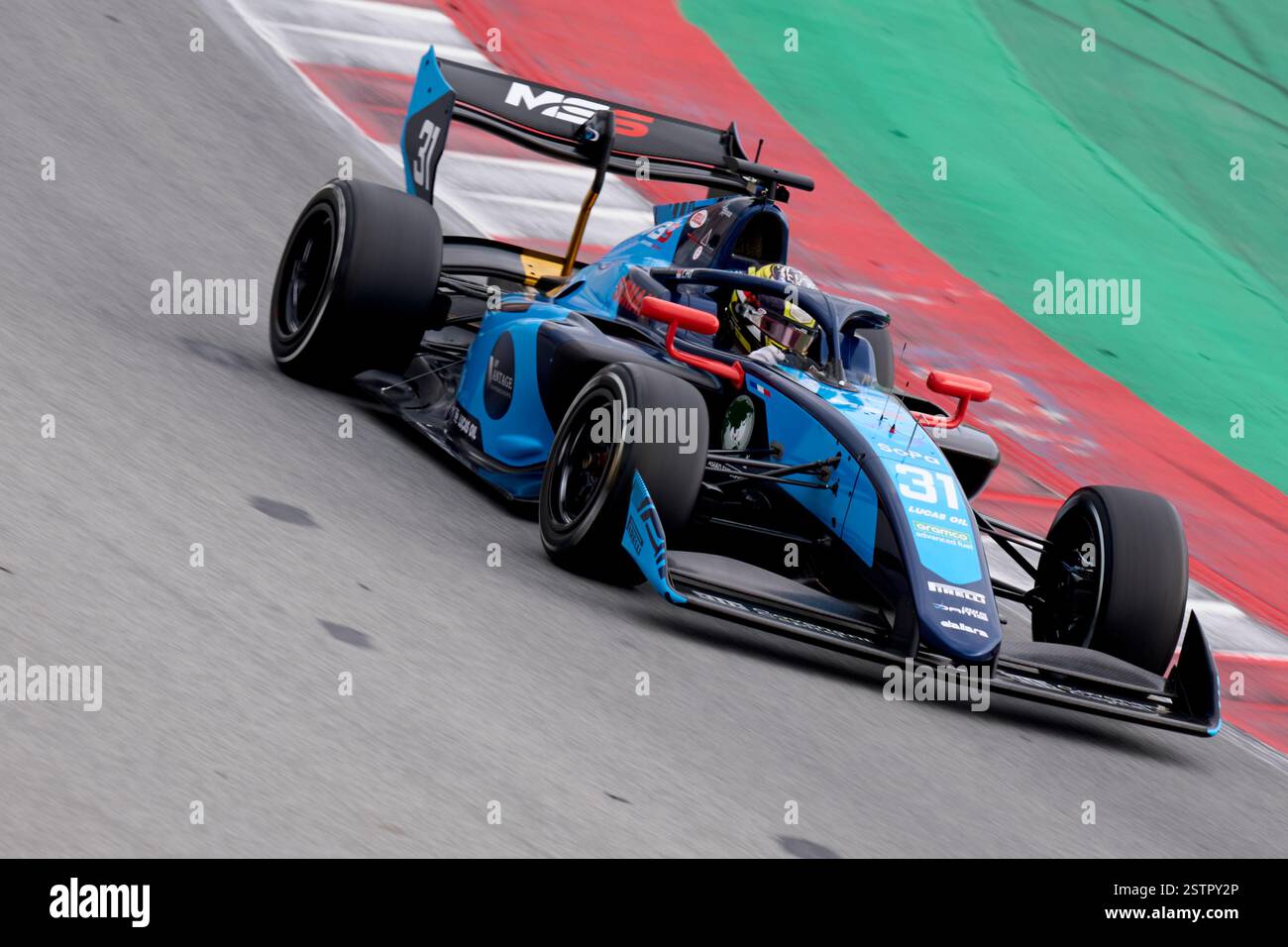 BARCELONA, SPAIN - FEBRUARY 19: Christian Ho of Singapore and DAMS ...